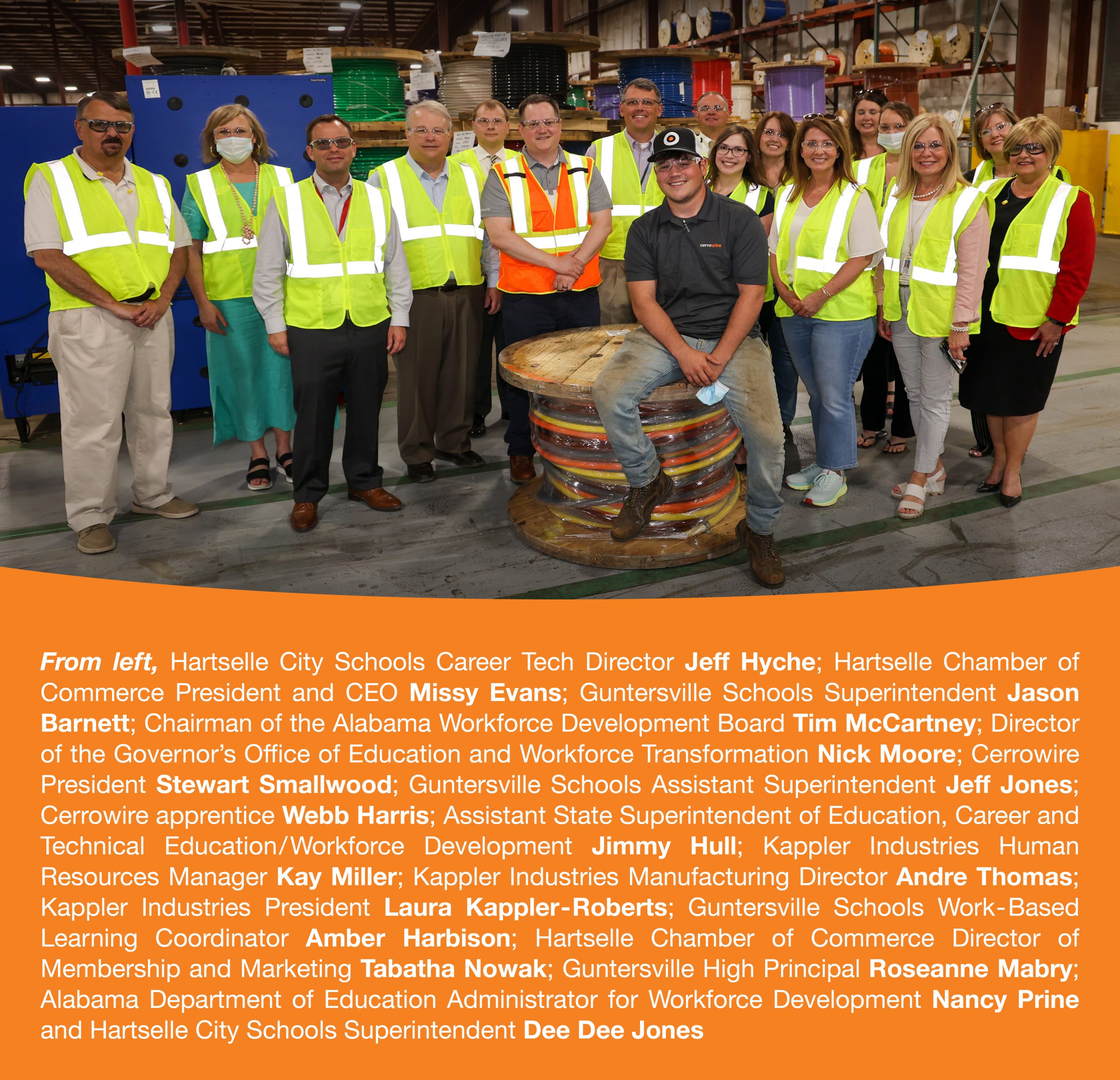 Workforce Development Program at Cerrowire Model for State of Alabama ...