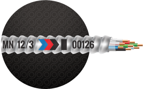 Multi-Neutral MC Cable | 10 & 12 AWG Copper THHN | Dedicated Neutrals ...